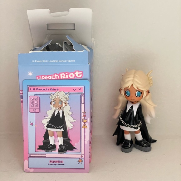 Other | Pop Mart Lil Peach Riot Loading Series Poppy Saint | Poshmark
